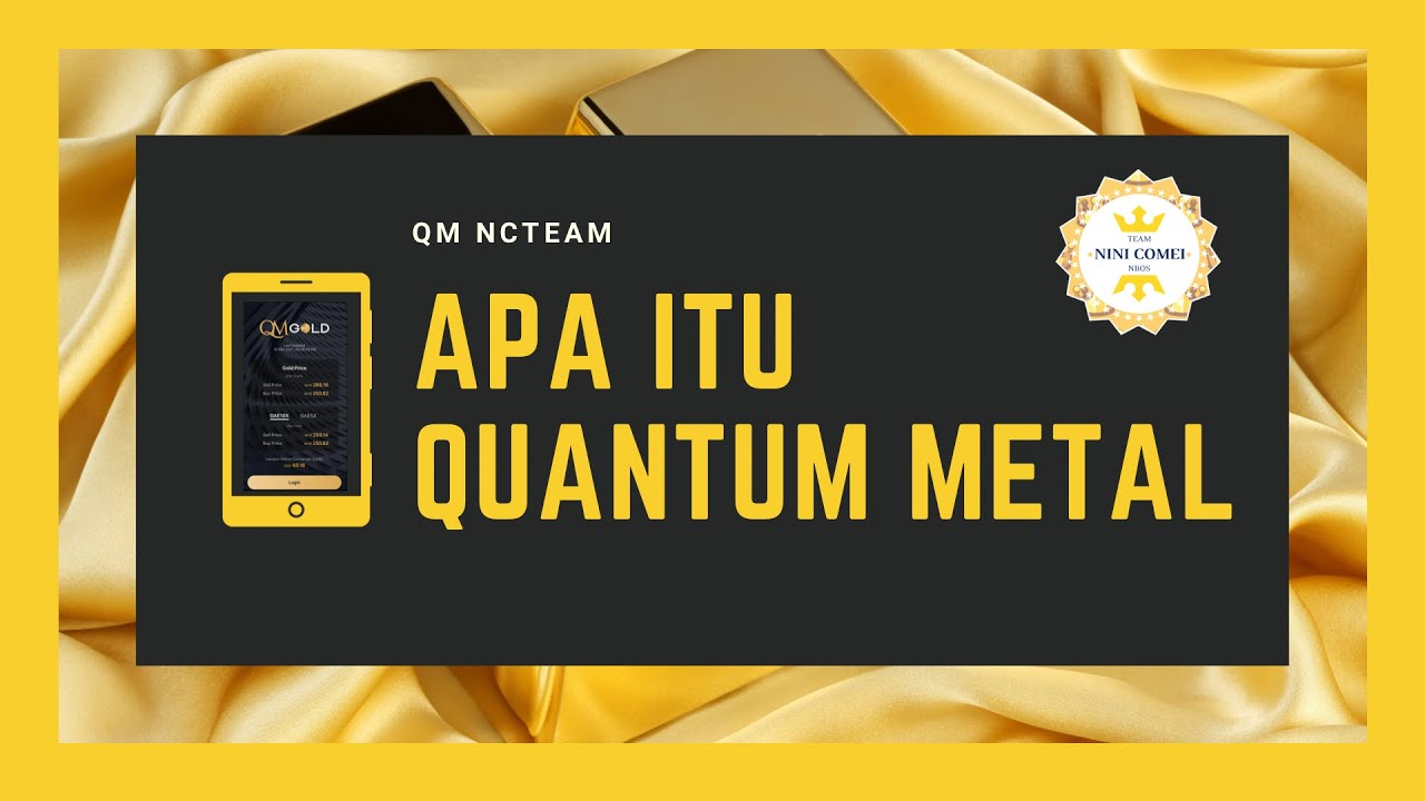 PELUANG BISNIS : QUANTUM METAL INDONESIA - SUTRISNO